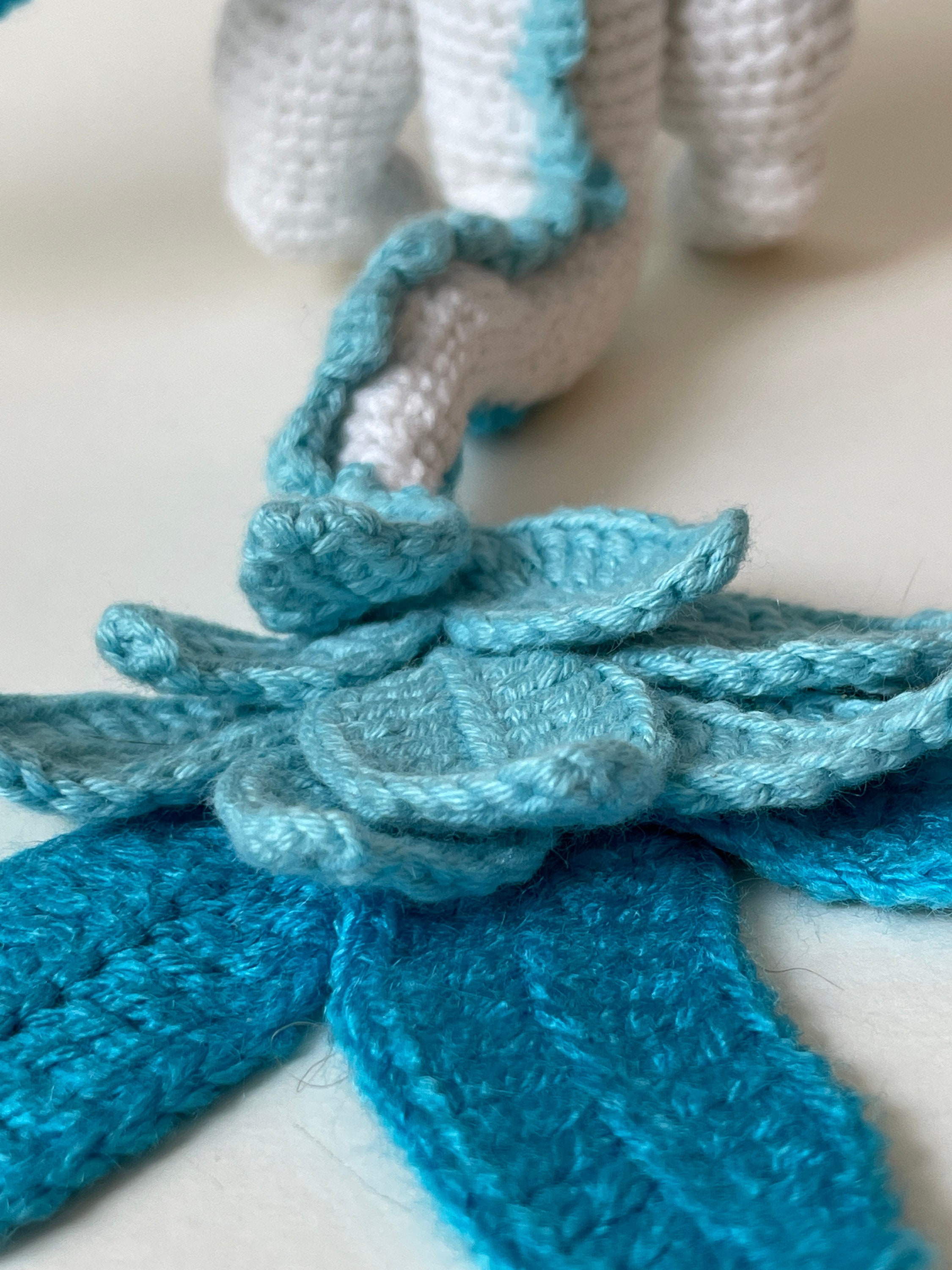 Elemental Air Dragon Crochet Amigurumi - Etsy