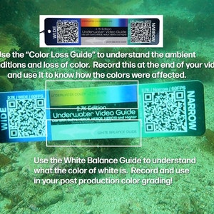 4K PRO Gopro QR Codes underwater Camera Settings for Hero9, Hero10 ...