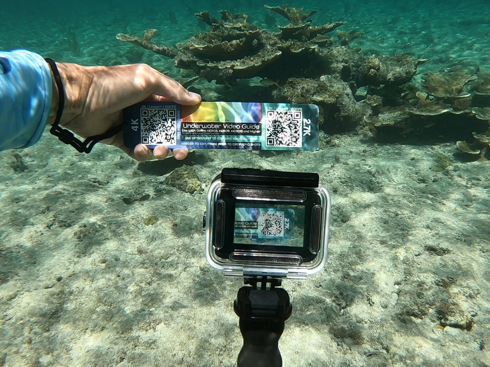 4K PRO Gopro QR Codes underwater Camera Settings for Hero9, Hero10 ...