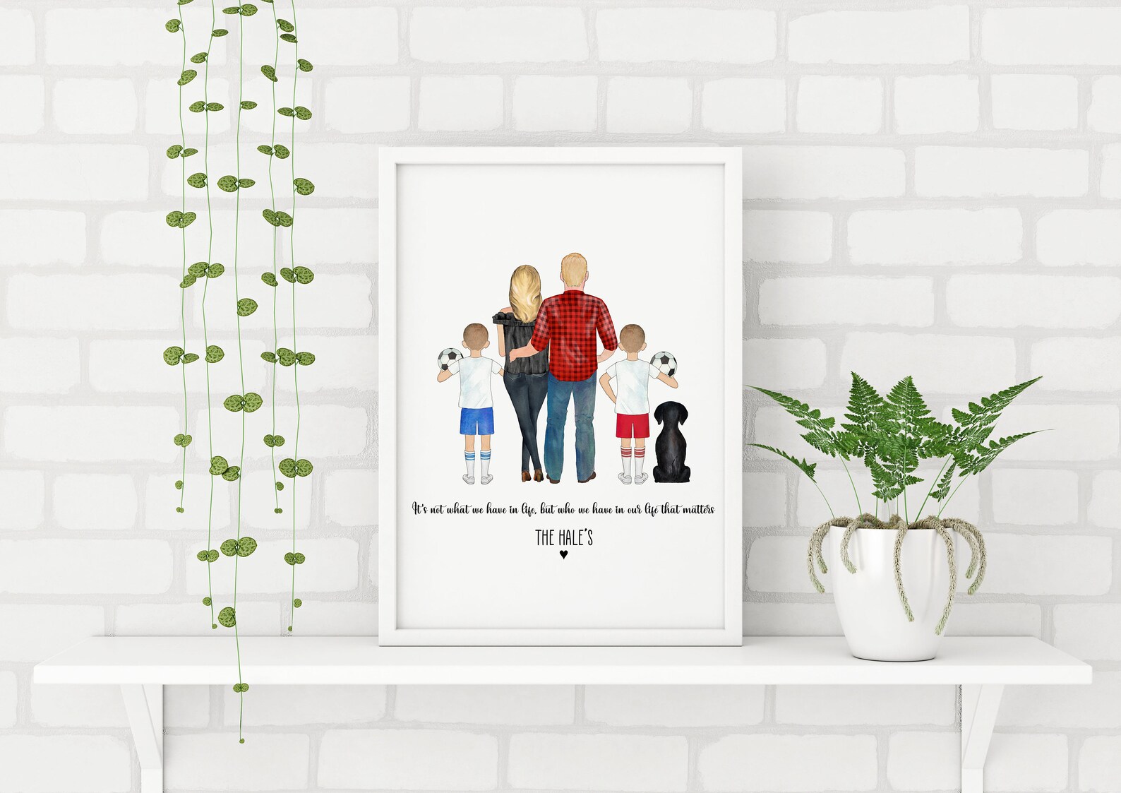 How To Make Your Own Personalised Family Prints at Taj Velasquez blog