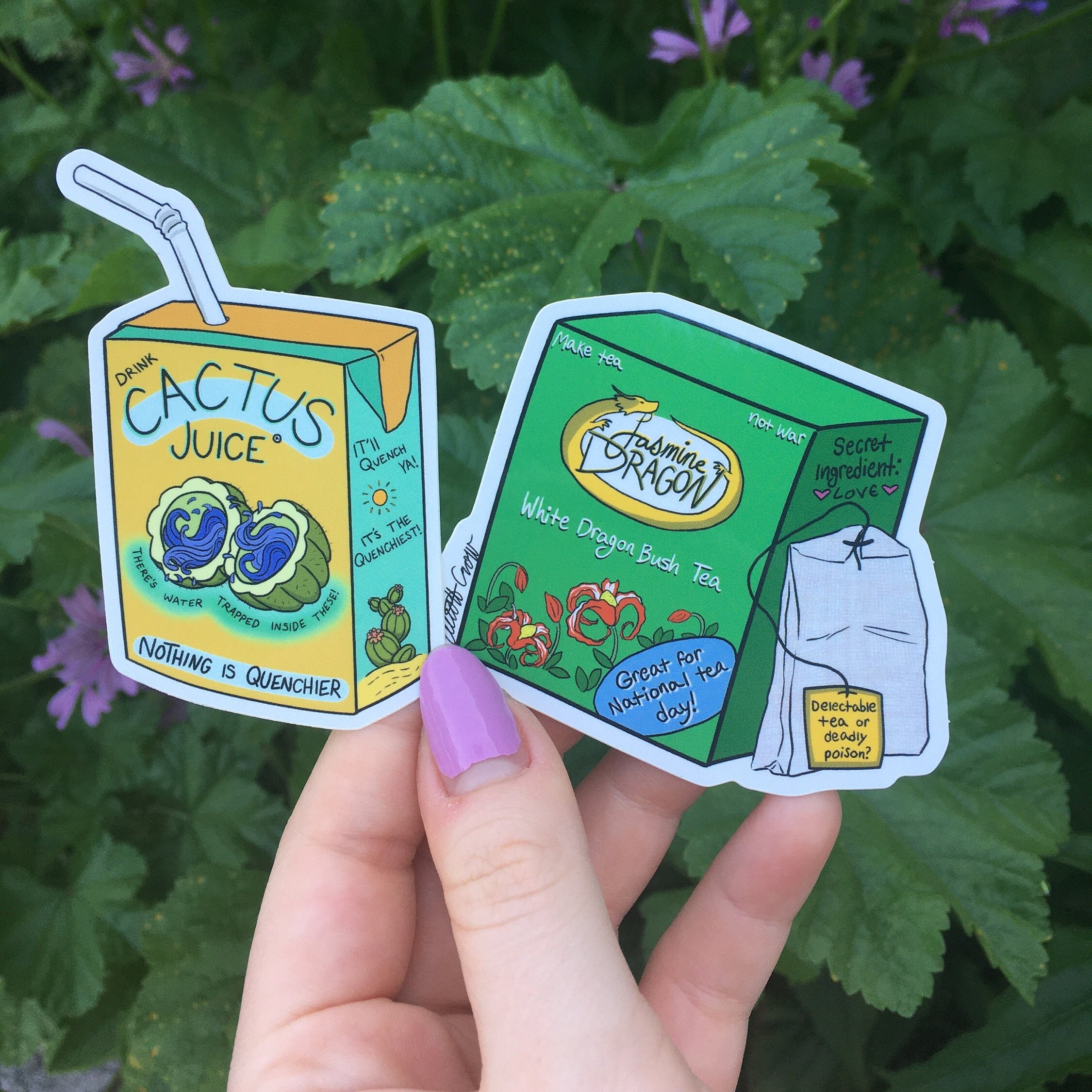 Cactus Juice Juicebox Sticker. Avatar the Last Airbender Sokka Art - Etsy