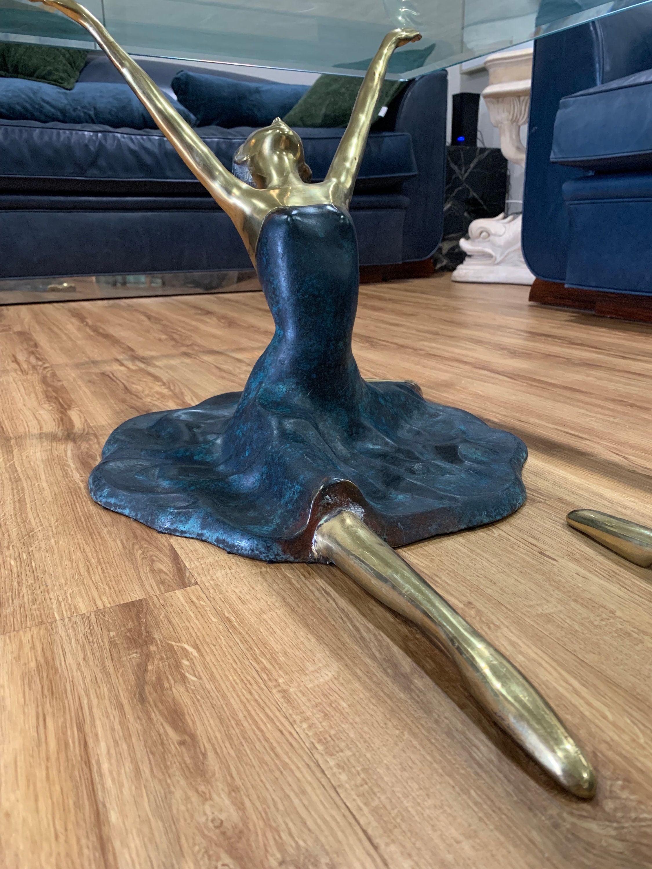 Brass Ballerina Coffee Table - Etsy