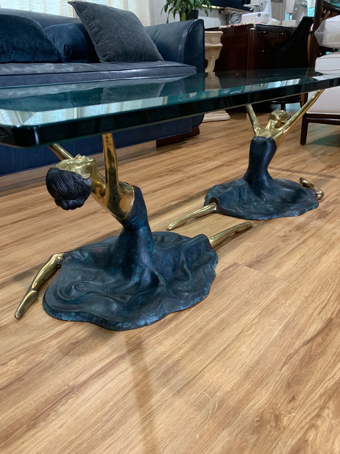 Brass Ballerina Coffee Table - Etsy
