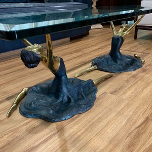 Brass Ballerina Coffee Table - Etsy
