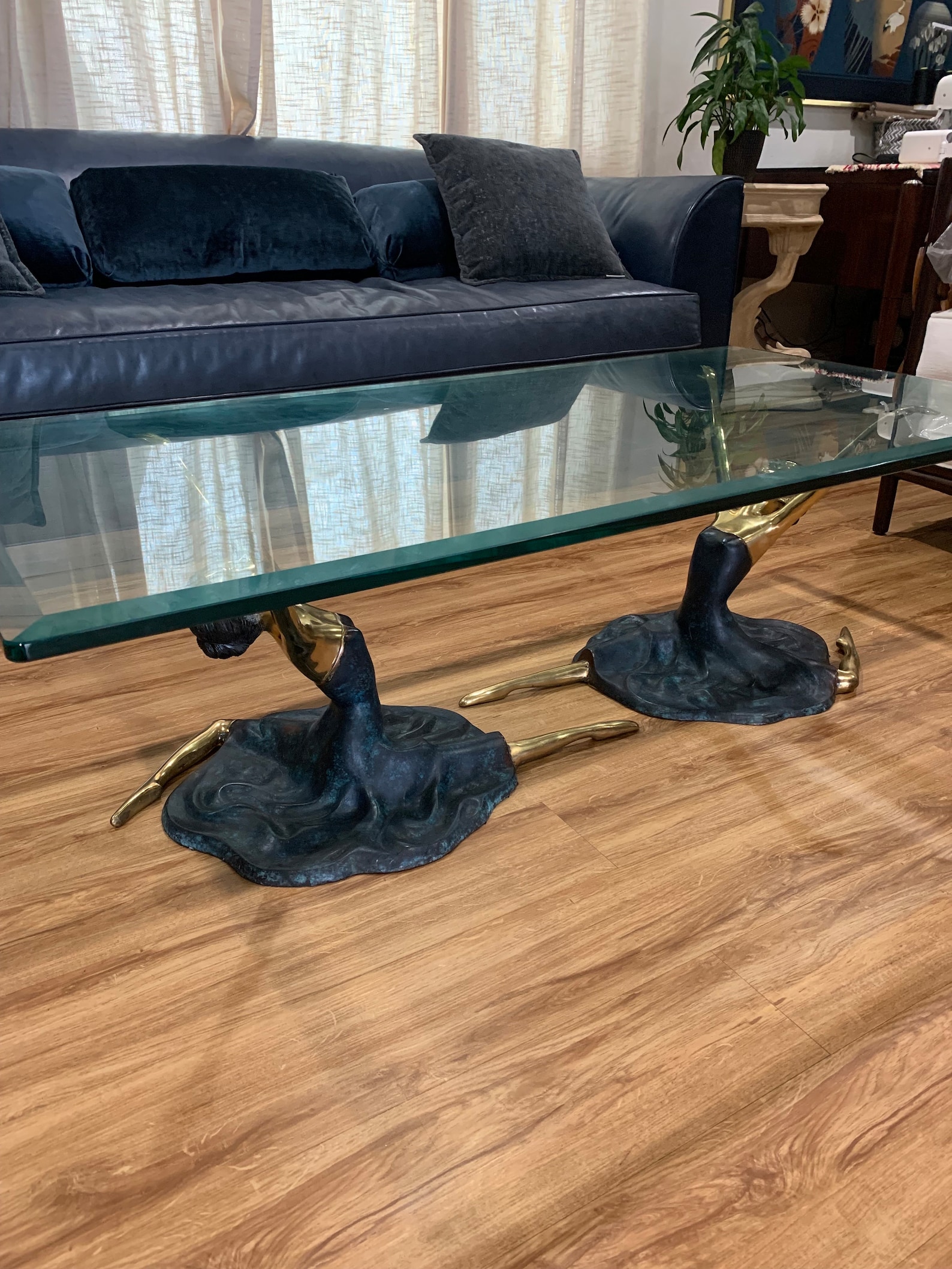 Brass Ballerina Coffee Table - Etsy