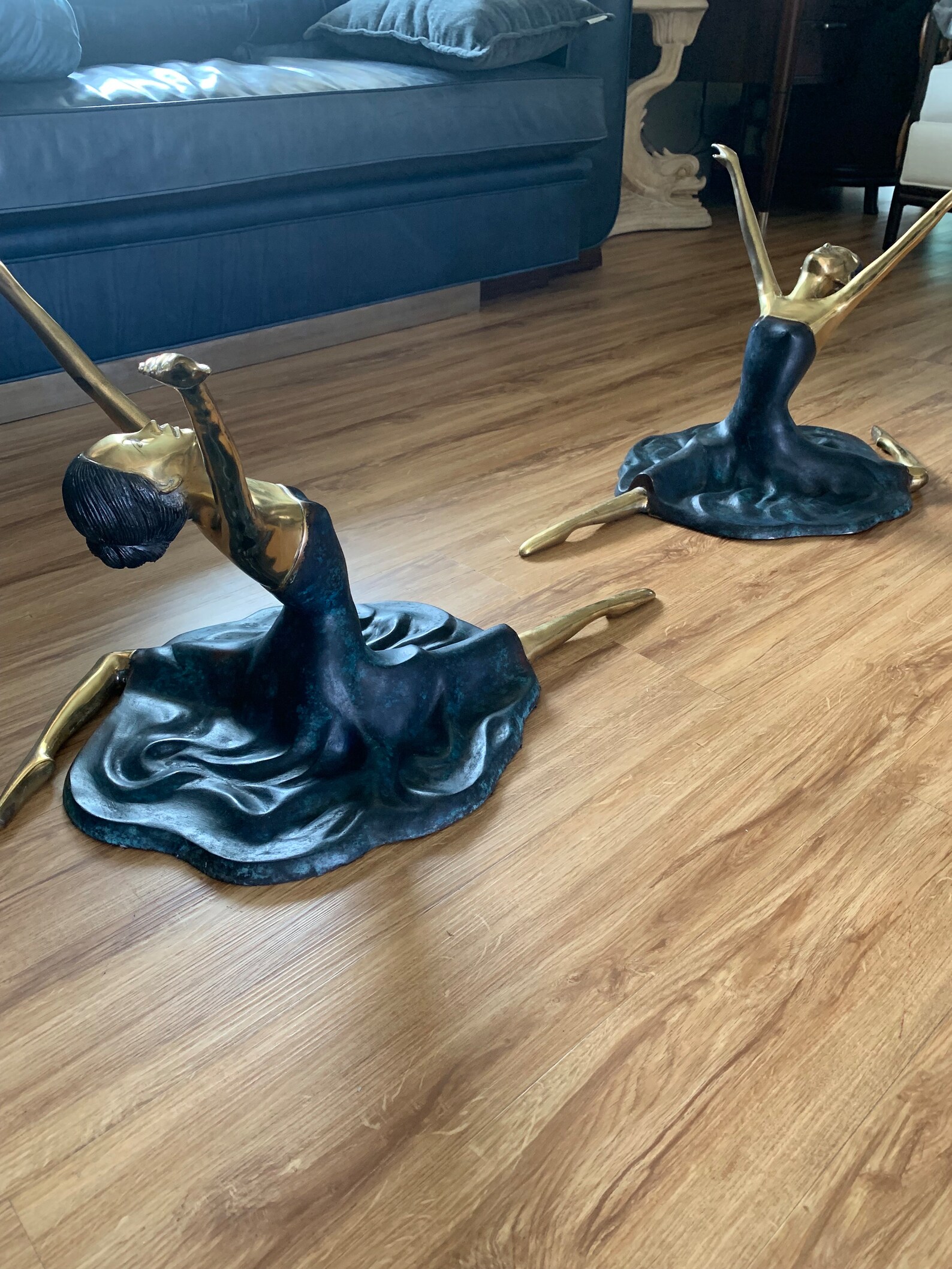 Brass Ballerina Coffee Table - Etsy