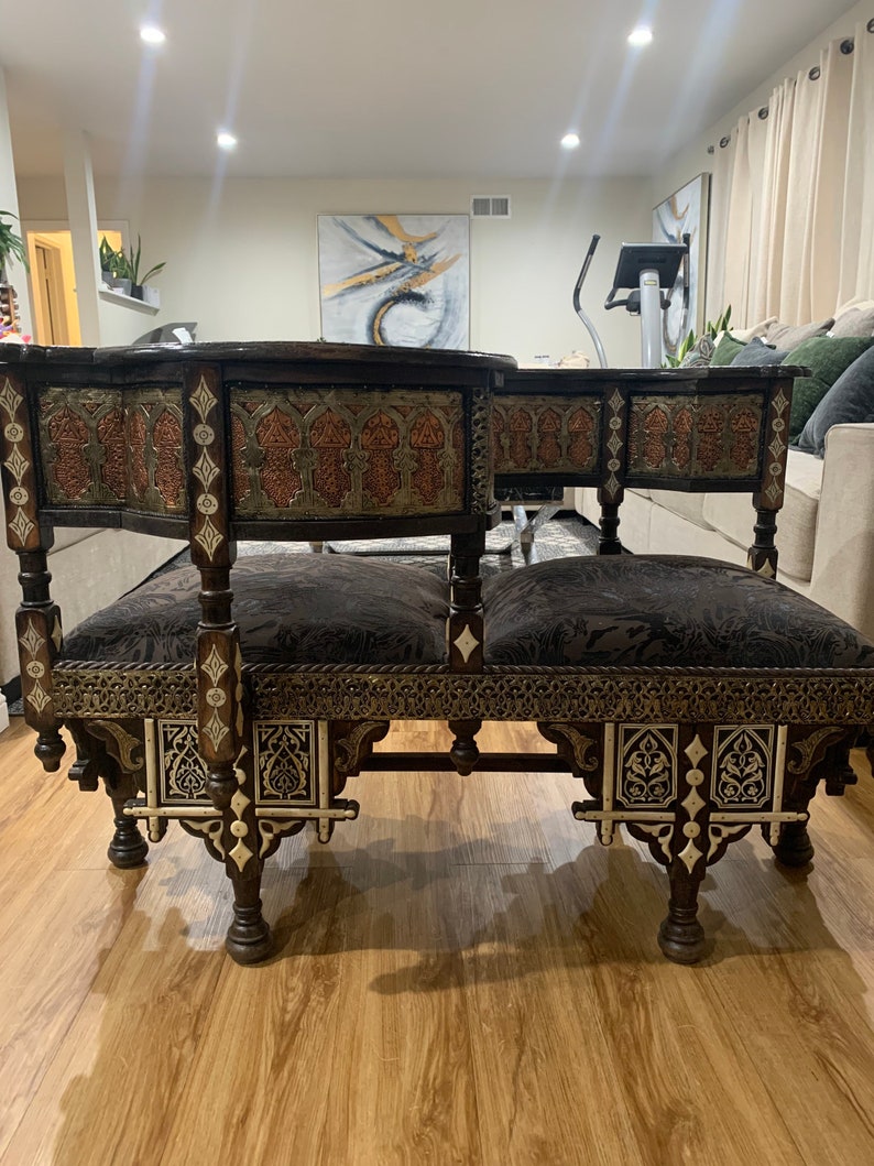 19th Century Moroccan Double Sided Chair - Etsy