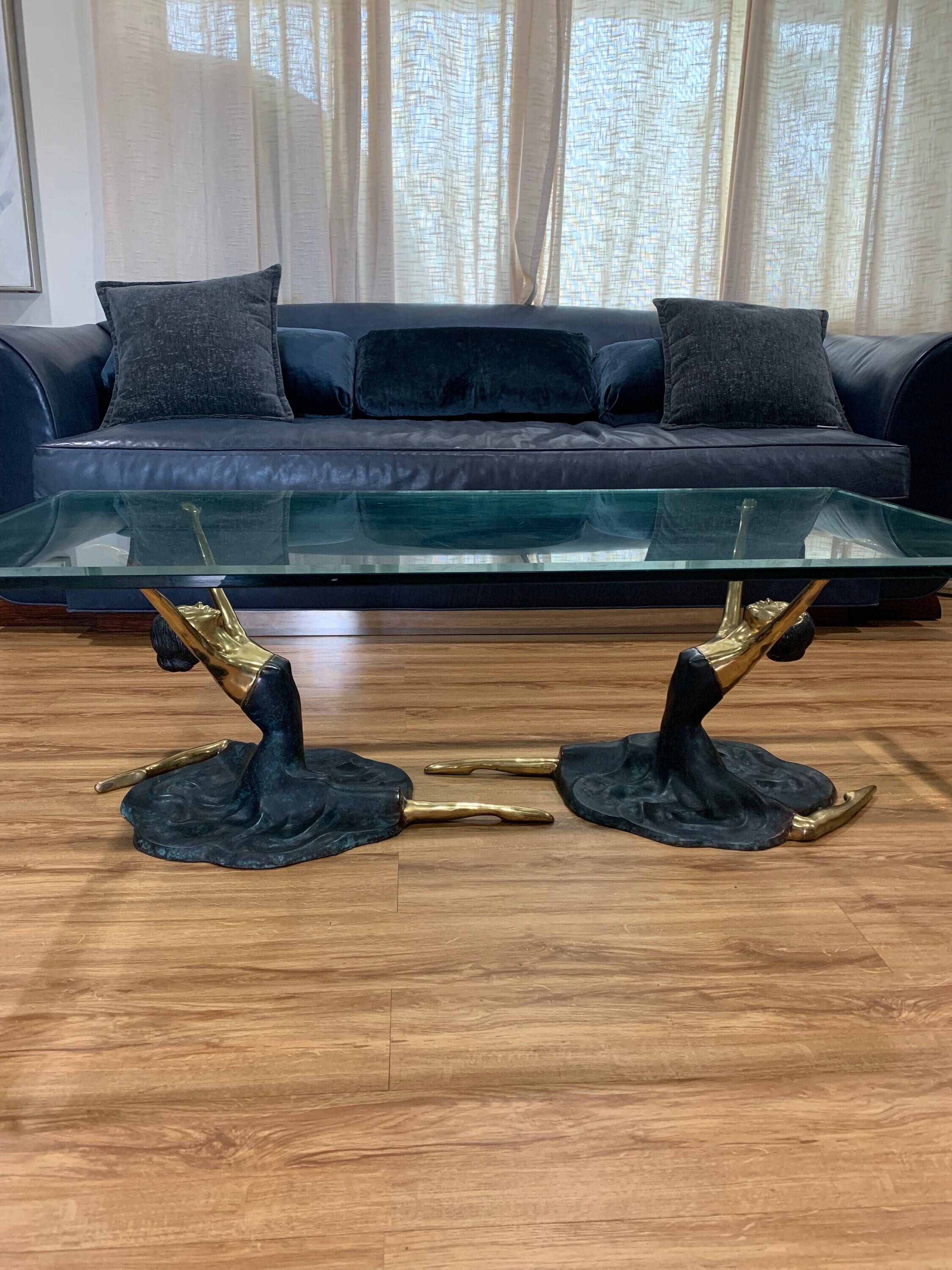 Brass Ballerina Coffee Table - Etsy