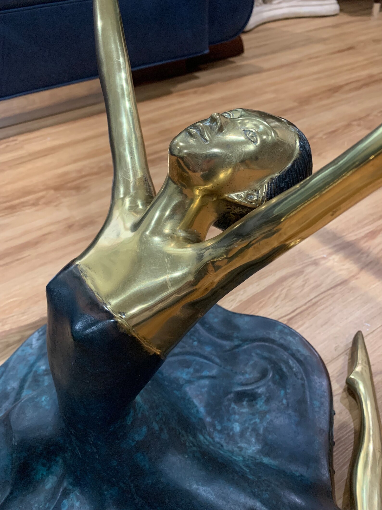 Brass Ballerina Coffee Table - Etsy