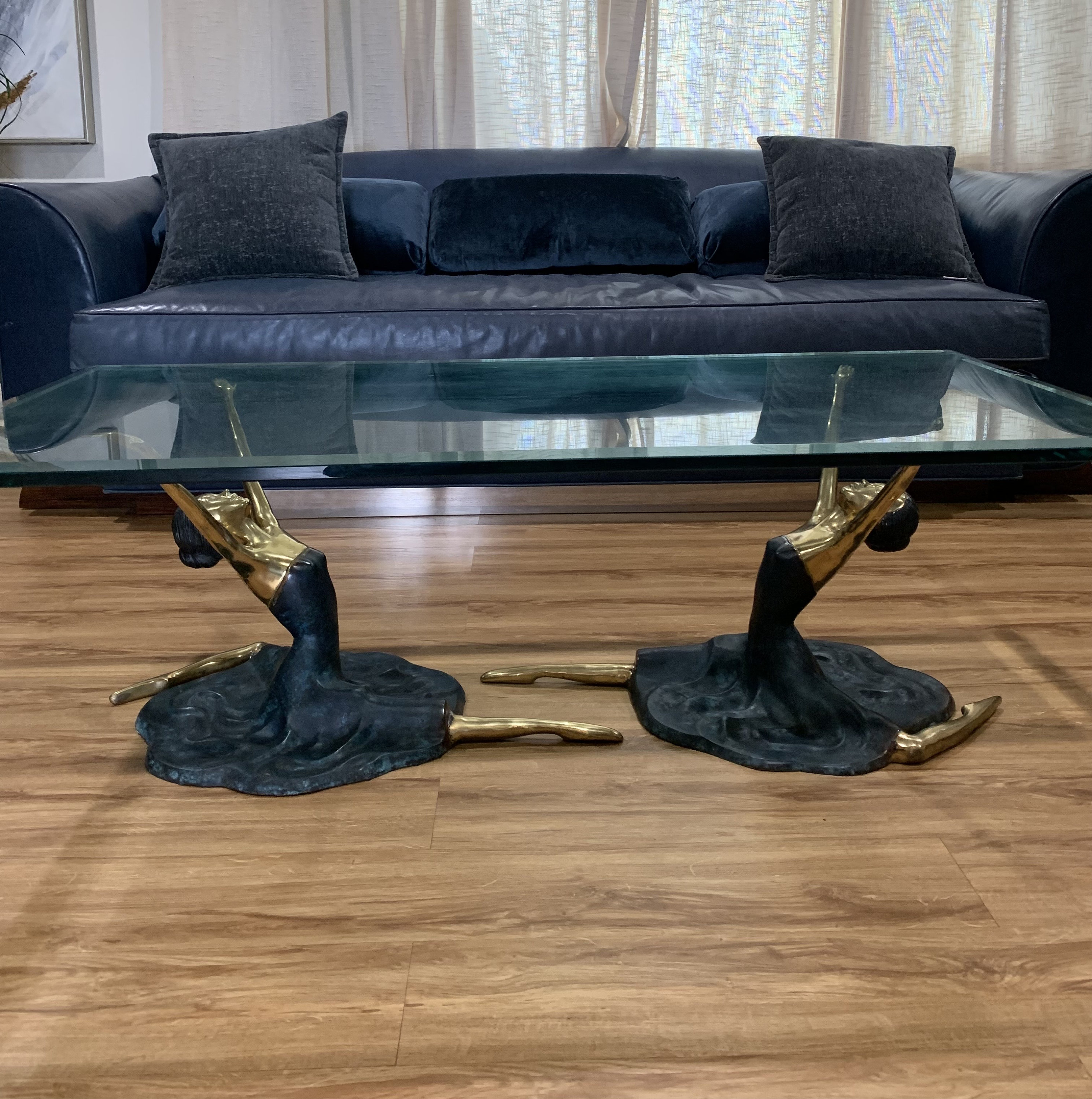 Brass Ballerina Coffee Table - Etsy