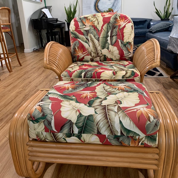 Rattan Fan Chair - Etsy