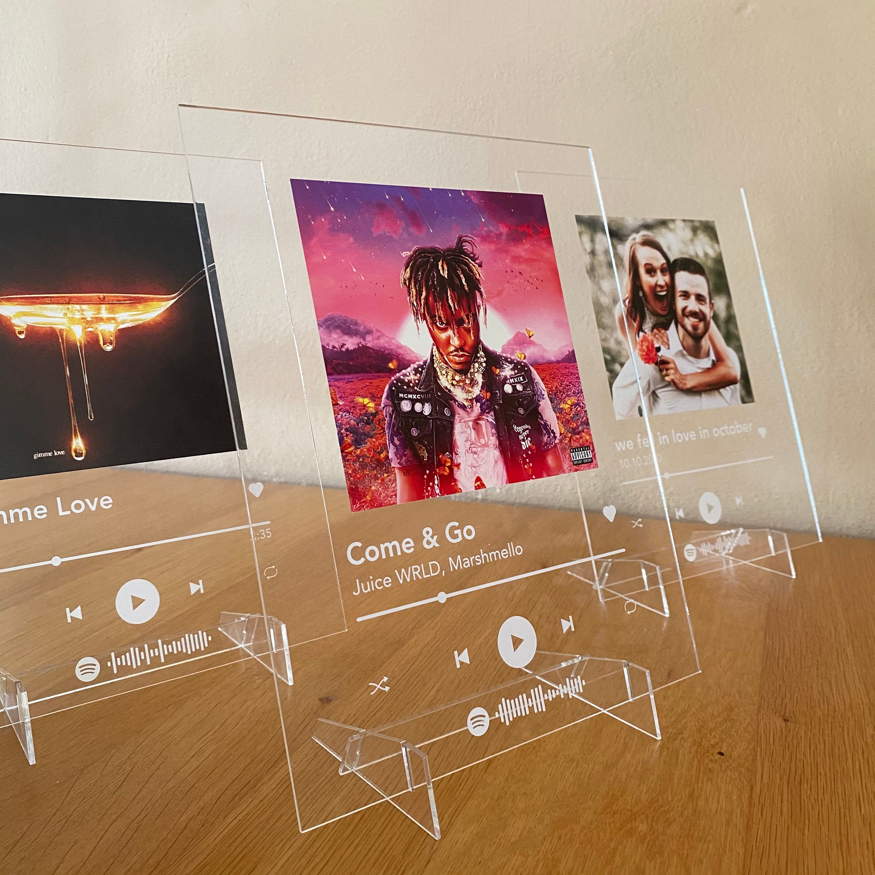 Personalized music PLAQUE High quality custom acrylic sign | Etsy