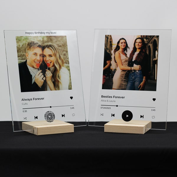 Custom Spotify Glass - Etsy