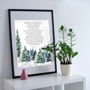 Mary Oliver Poem, Sleeping in the Forest, Cottagecore, Healing Digital ...