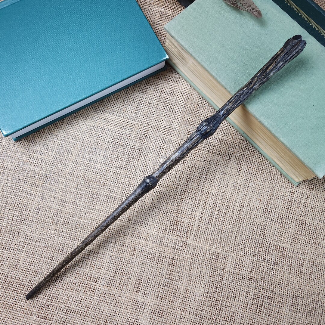 Wood Wand Poplar 15 7/8, Handmade Wooden Magic Wand, One-of-a Kind ...