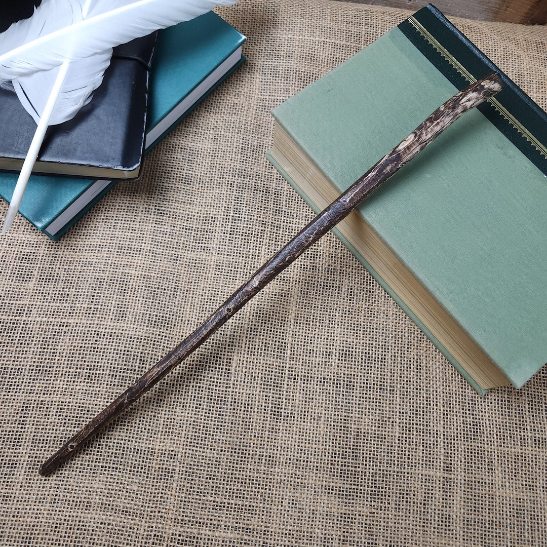 Wand Crabapple 15 1/4 Handmade Wooden Magic Wand - Etsy