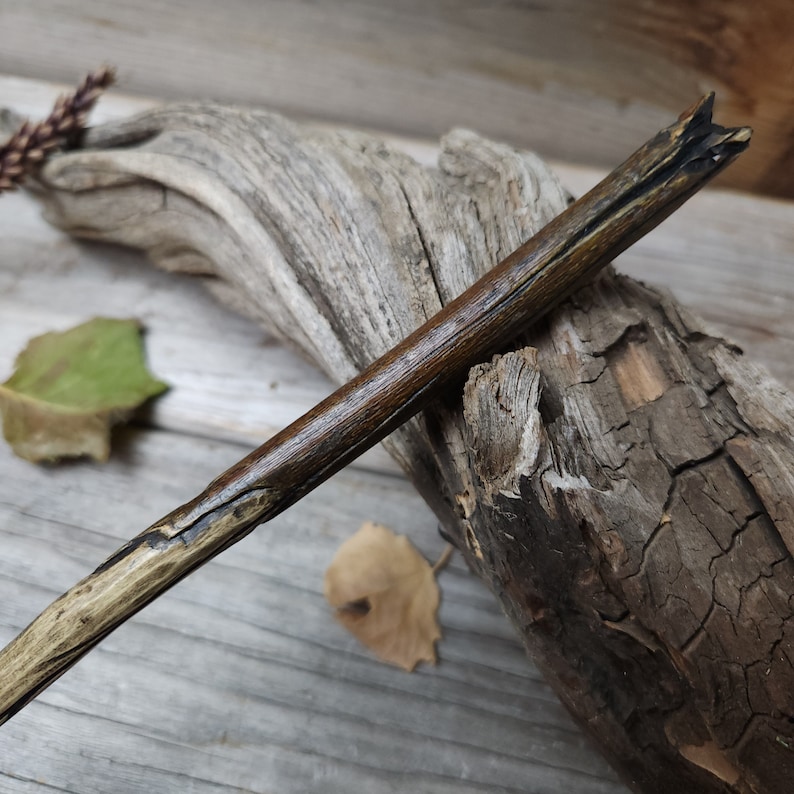 Wand - Bush Root 13 1/2", Handmade Wooden Magic Wand, One-of-a Kind ...