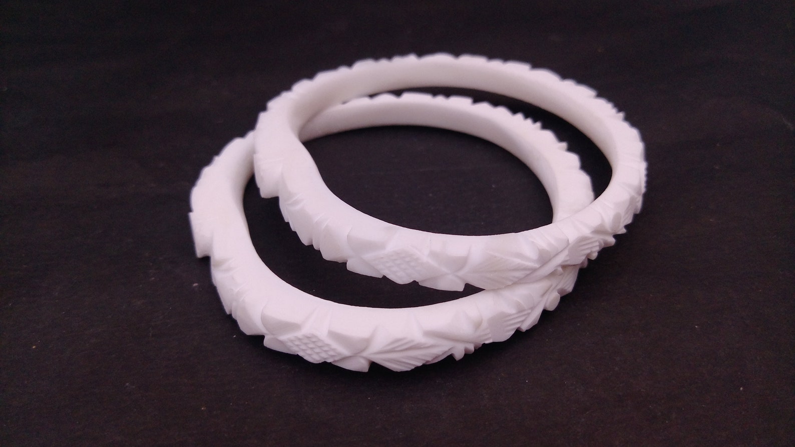 Bengali Sakha Pola Set Handmade Leaf Design Sakha Pola Set - Etsy