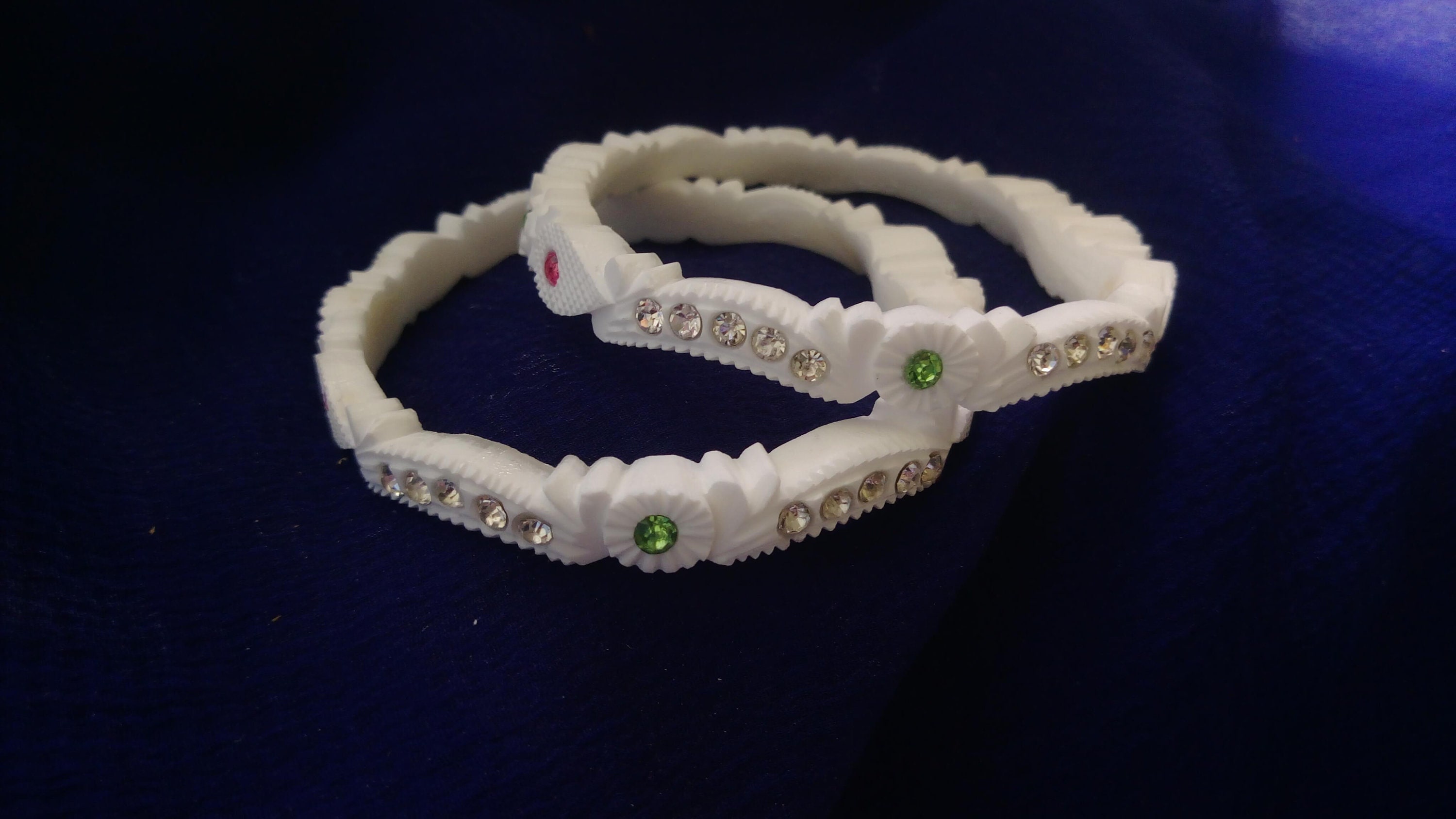 Shakha Pola Set for Women/stone Design Sakha Set/hand Made - Etsy