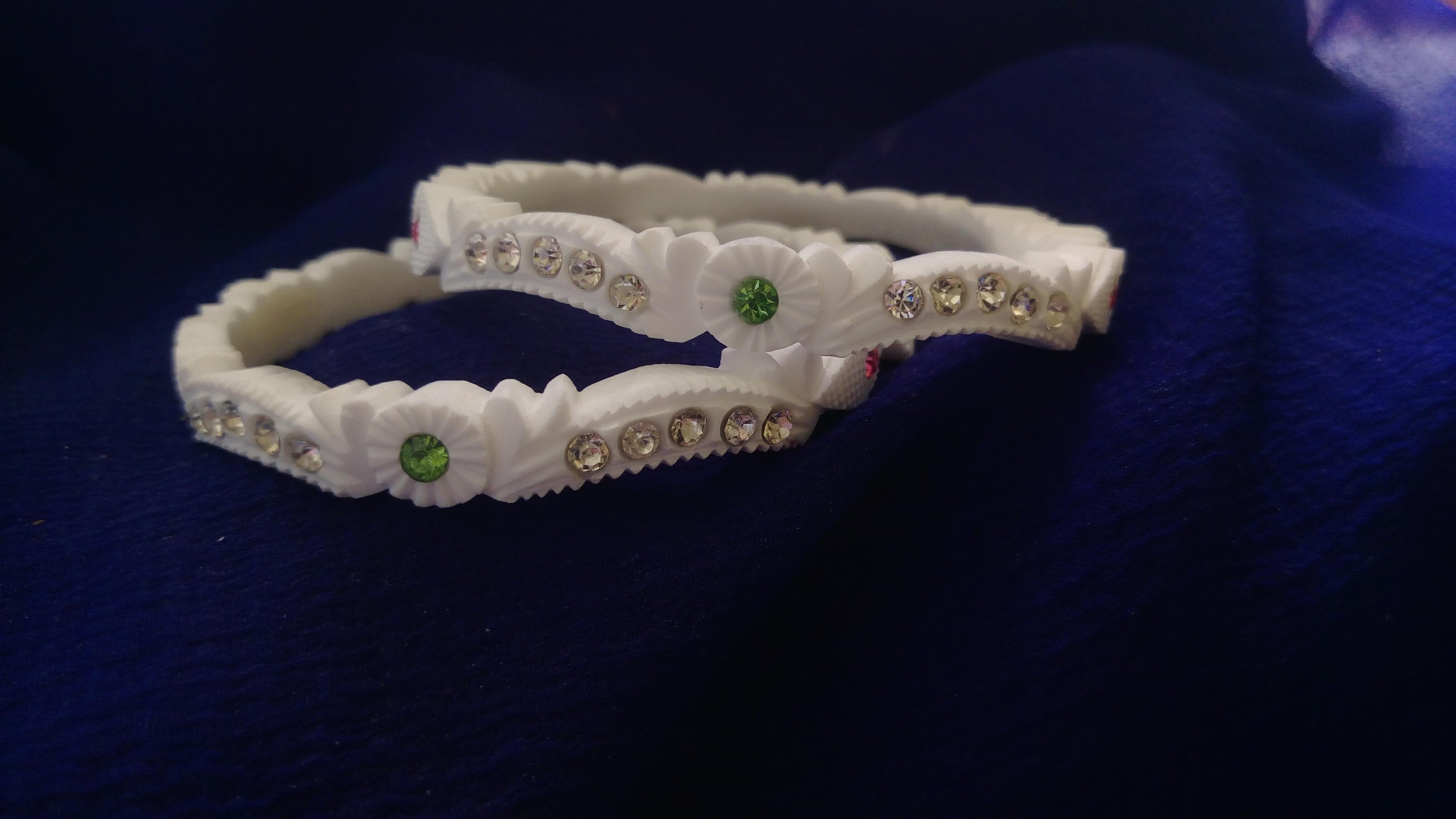 Shakha Pola Set for Women/stone Design Sakha Set/hand Made - Etsy