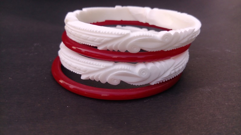 Conch Shell Bangle Bengali Hand Made Sakha Pola Set - Etsy
