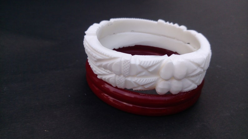 Conch Shell Bangle Bengali Hand Made Sakha Pola Set - Etsy