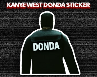 Kanye West Sticker | Etsy