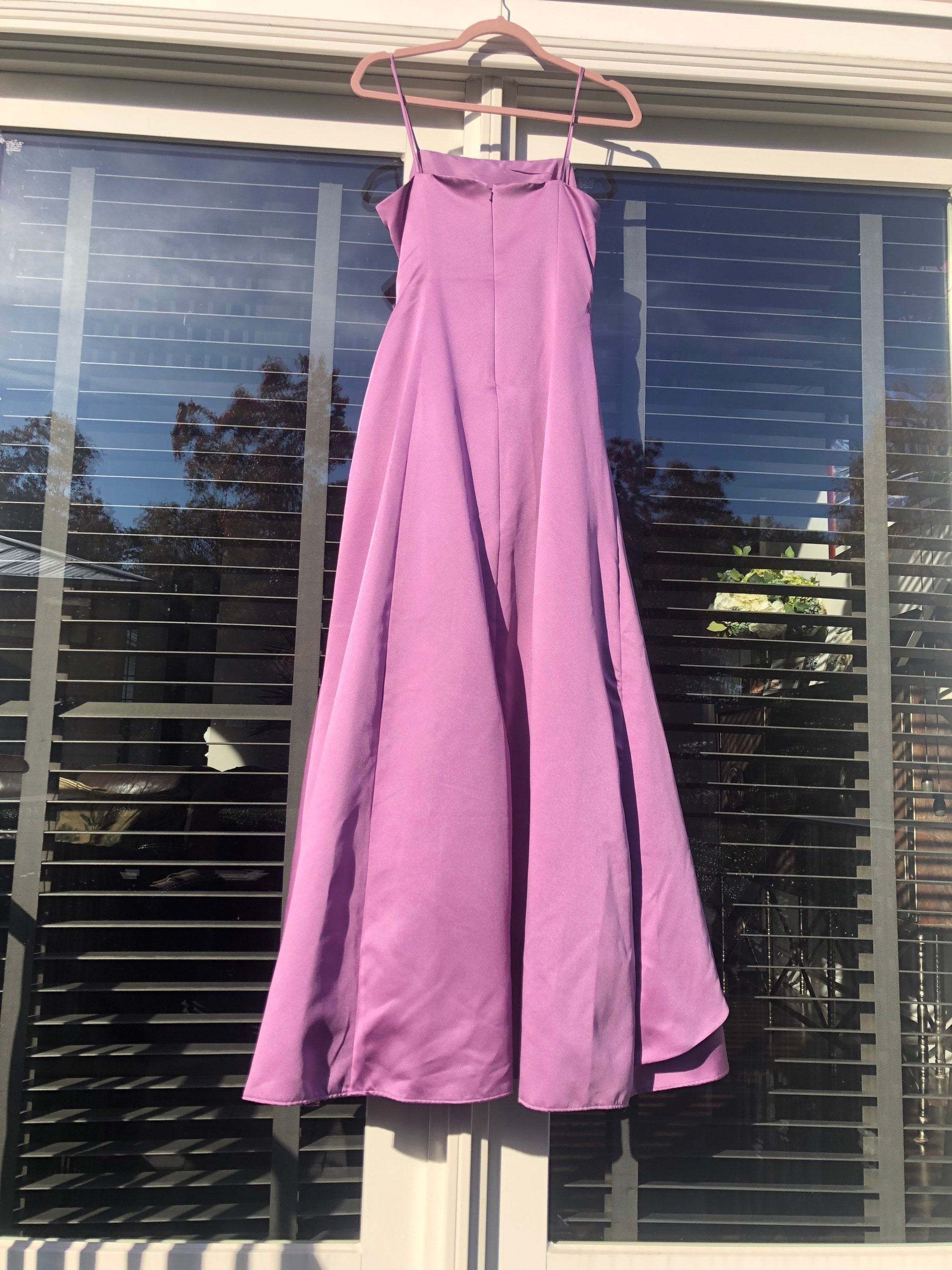 Vintage 1990s Prom Dress Purple Prom Dress Purple Bridesmaid Dress ...