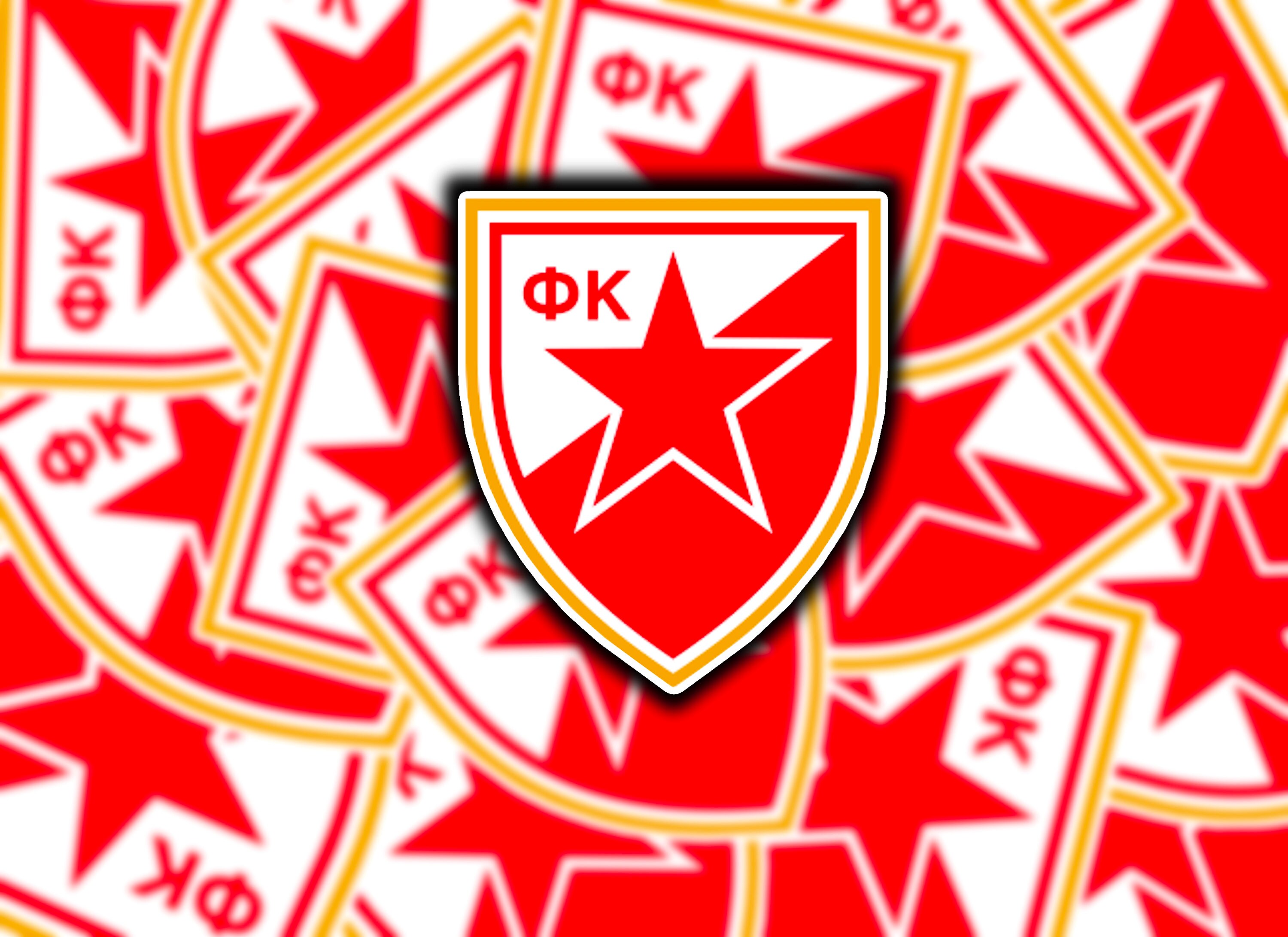 FK Crvena Zvezda FK Crvena Zvezda Logo FK Crvena Zvezda Logo | Etsy