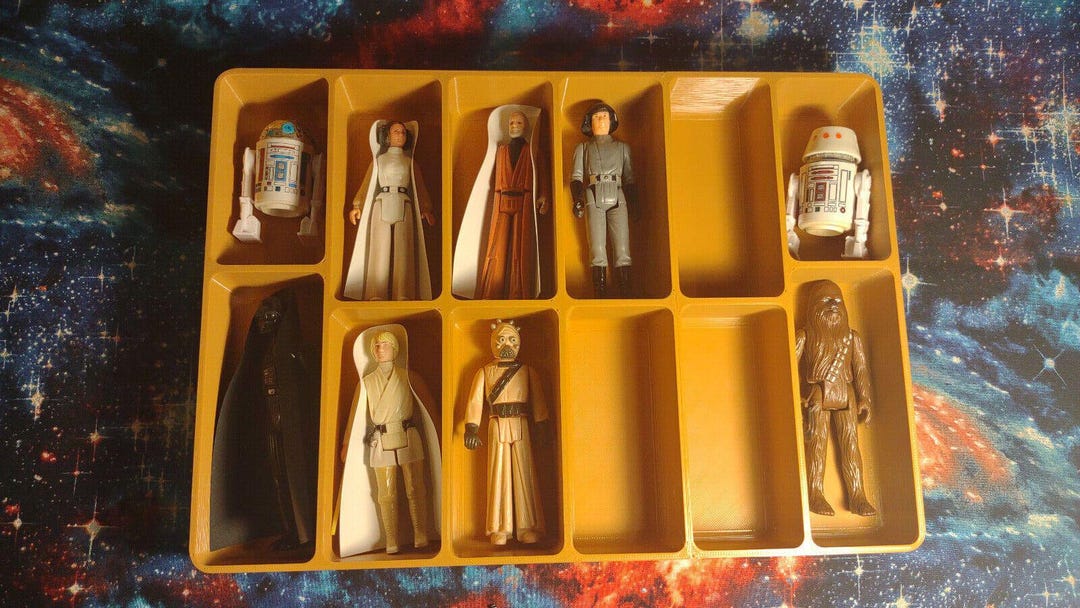 3.75 in Action Figure Trays STAR WARS GI Joe Micronauts Reaction Super7 ...