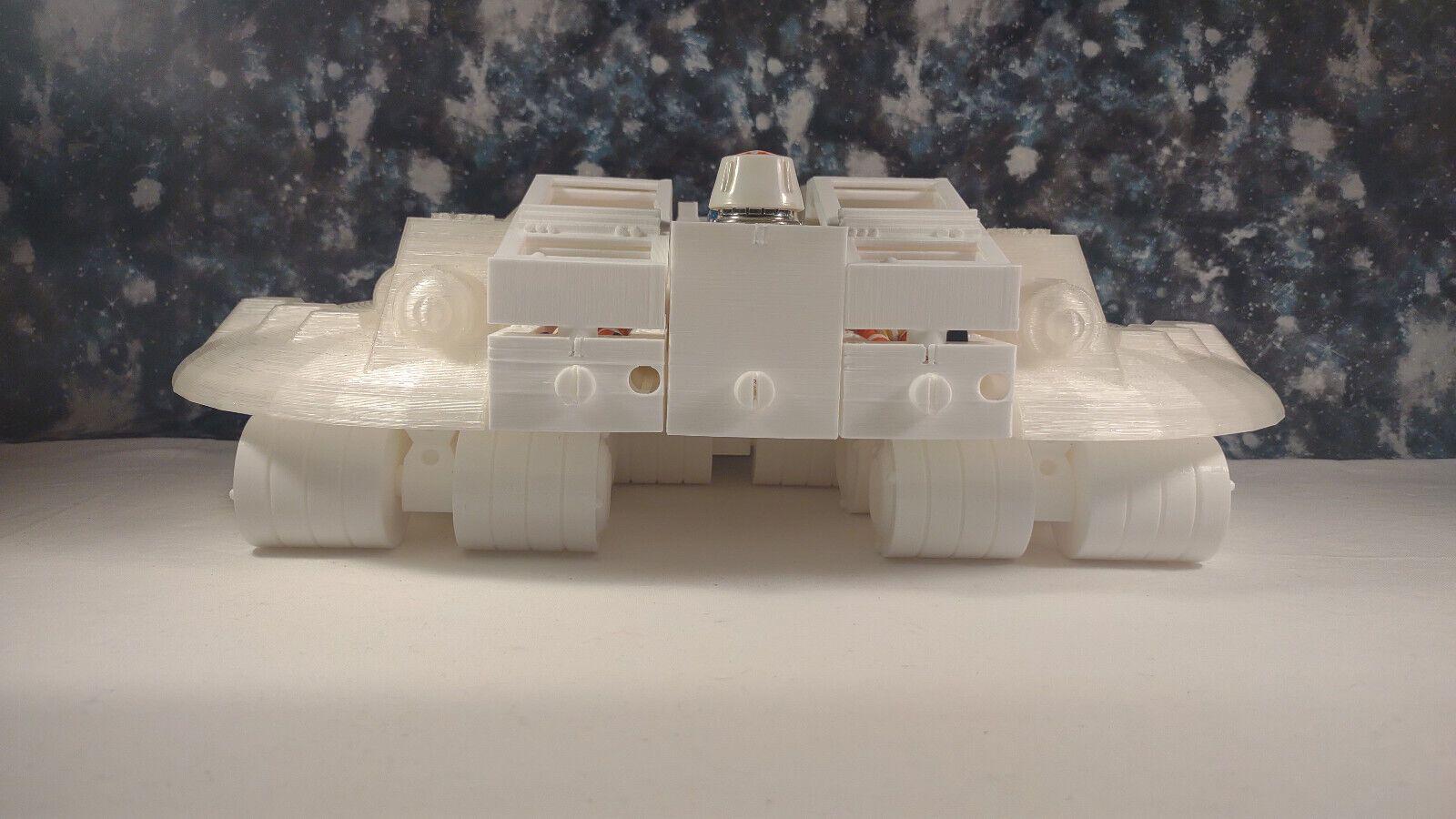 3D Printed Modular Spaceship Gamma for 3.75in Action Figure Starship ...