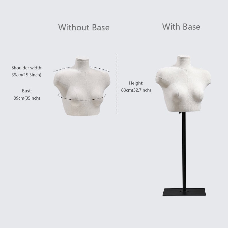 Fashion Female Underwear Mannequinadult Half Body Dress Form - Etsy