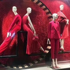Female Full Body Display Mannequin, Luxury Brand Window Display Props ...