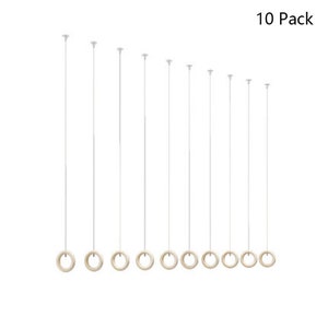 Unique Wall Mounted Wooden Ring Hanger,ceiling Ring, Fashion Avant ...