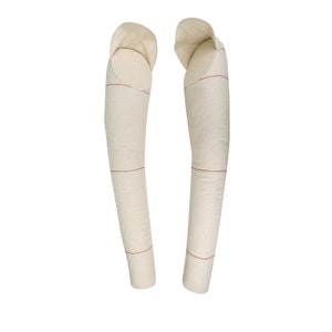 1:1 Adult Male Soft Cotton Arms for Full Body Tailor Mannequin, Fitting ...
