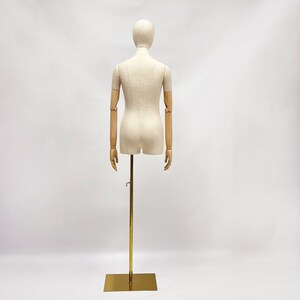 Female Fully Pinnable Plus Size Linen Mannequin, Plus Size Bust Form ...