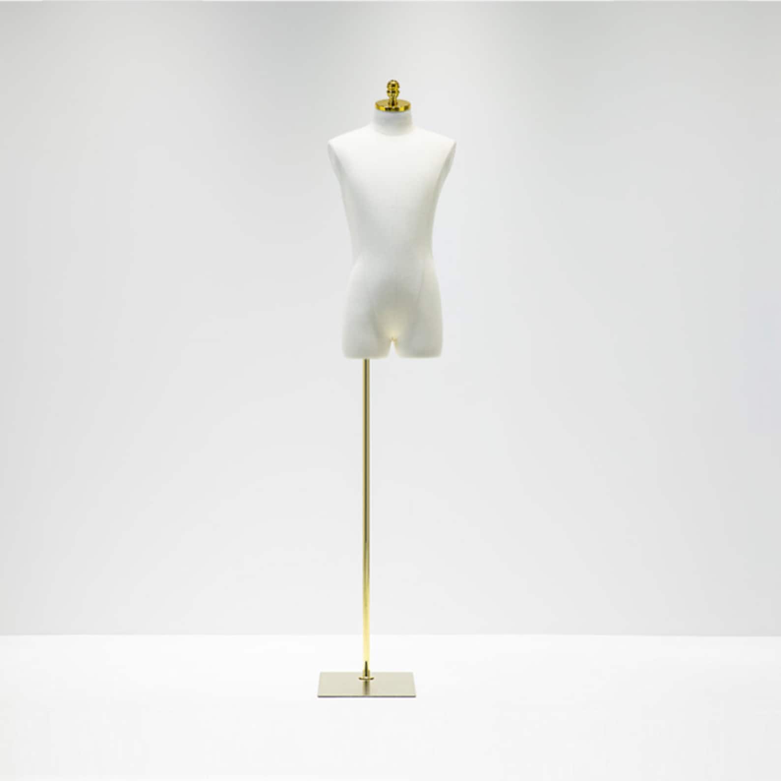 Male Half Body Mannequinadult Dress Form With Metal Basemen | Etsy