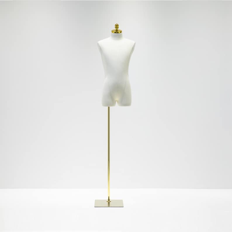 Male Half Body Mannequinadult Dress Form With Metal Basemen | Etsy