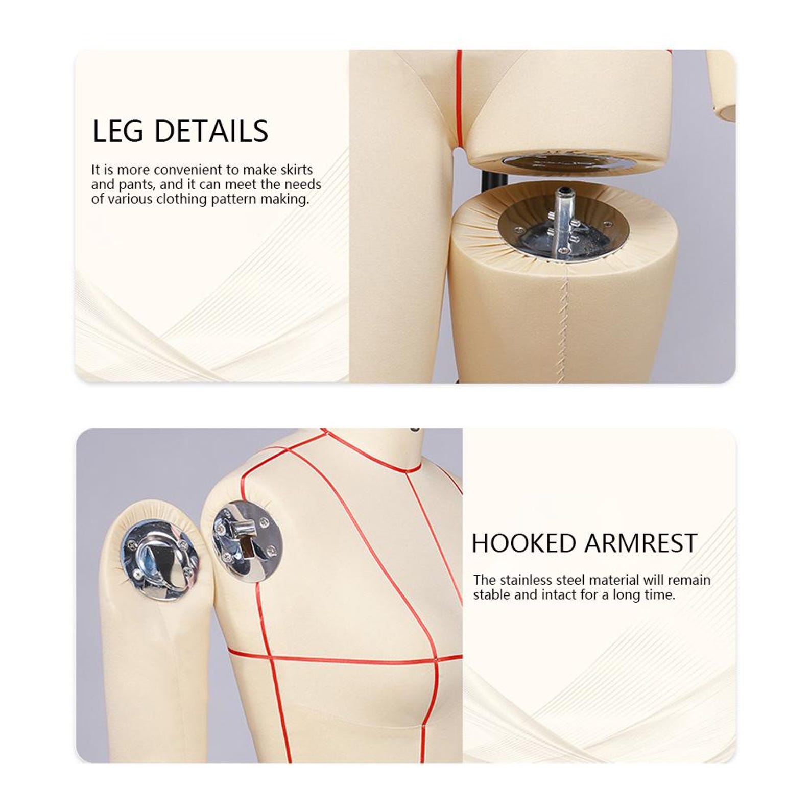 Plus Size Female Tailor Dress Form: Professional Dressmaker Mannequin ...