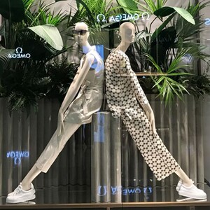 Female Full Body Display Mannequin, Luxury Brand Window Display Props ...