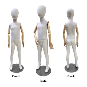 Luxury Female/kids Full Body Display Mannequin, Upper Bust Wrapping ...