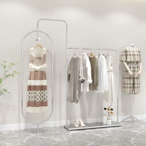 Fashion Clothing Rack,shoe Rack, Stainless Steel Golden Silver Wire ...