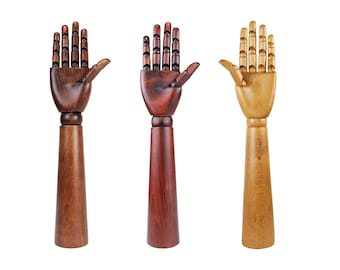 Wood Movable Hand - Etsy