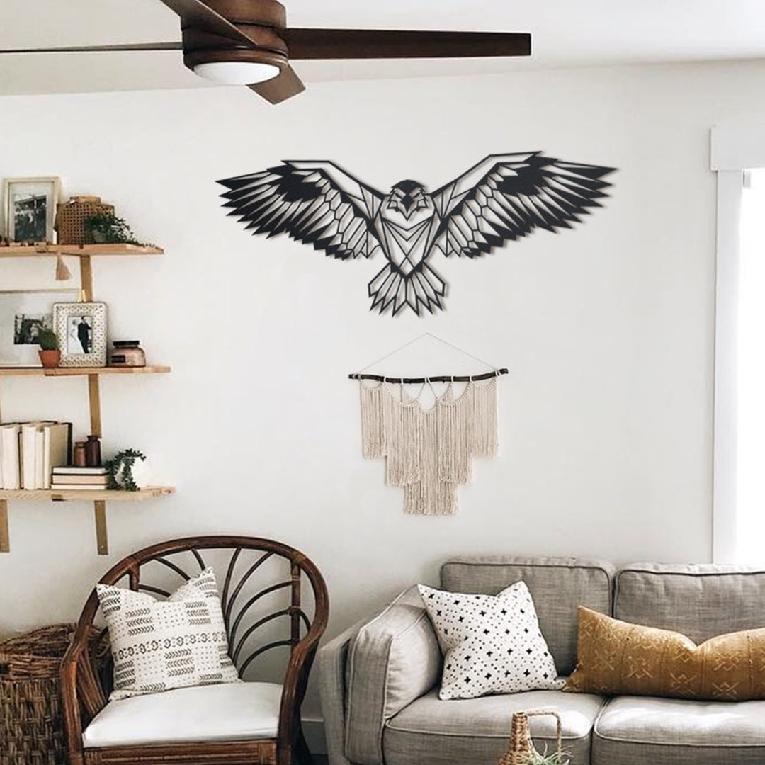 Eagle Metal Wall Art Eagle Wall Decor Home Decor - Etsy