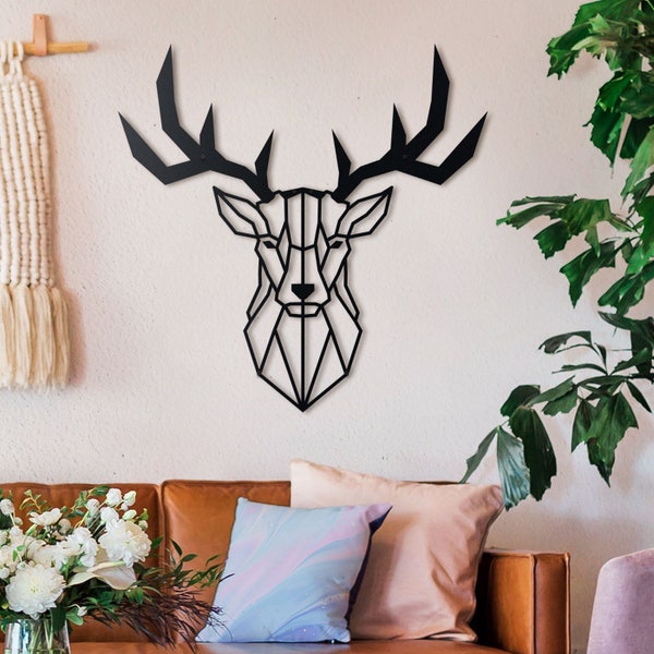 Tête de cerf - Etsy France