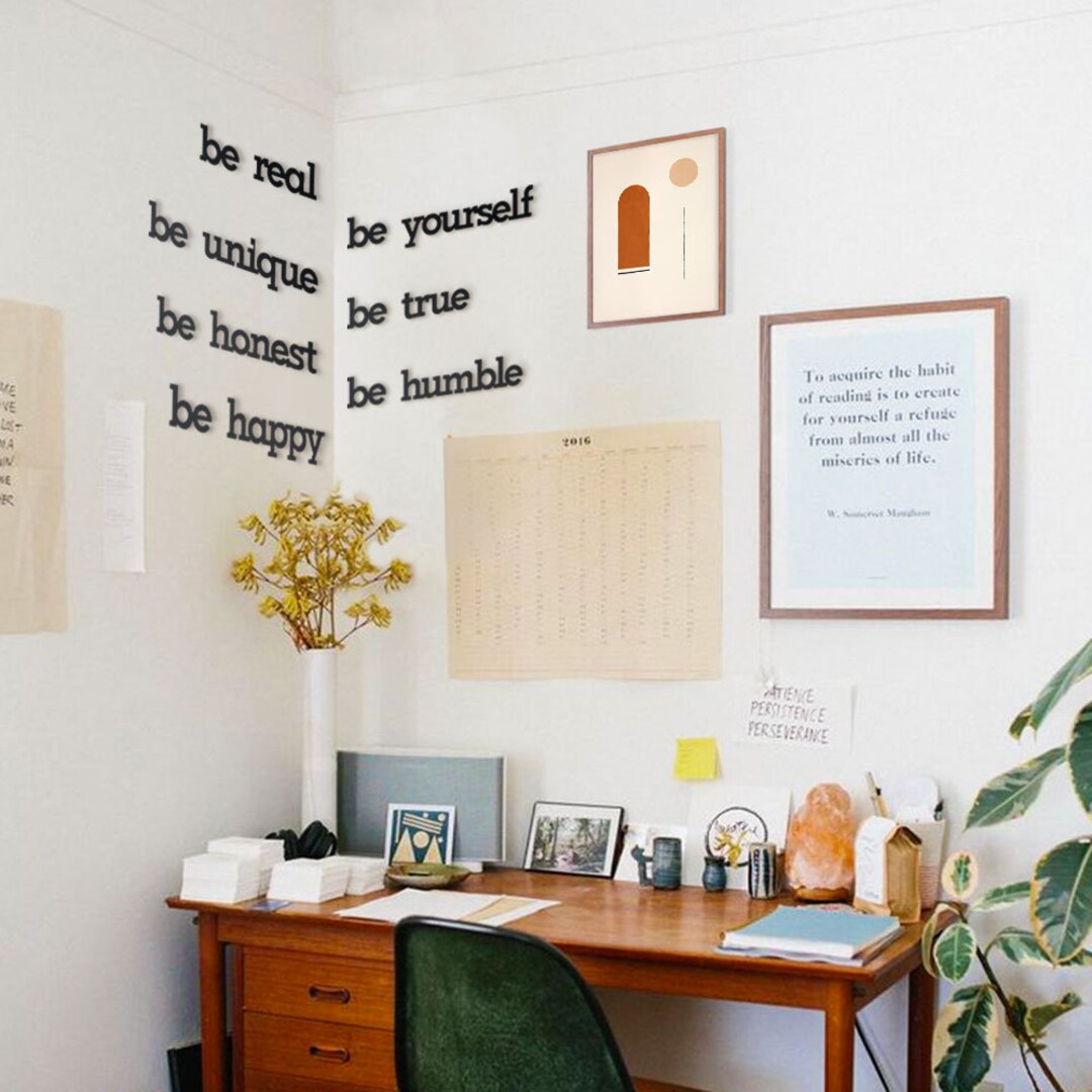 Be Yourself Metal Wall Art for Metal Wall Sign, Home Decor, Bedroom ...