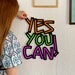 Yes You Can Neon Sign Quotes Neon Sign, LED Neon Sign, Neon Sign Bar ...