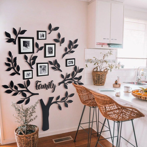 Family Tree Metal Wall Art - Etsy