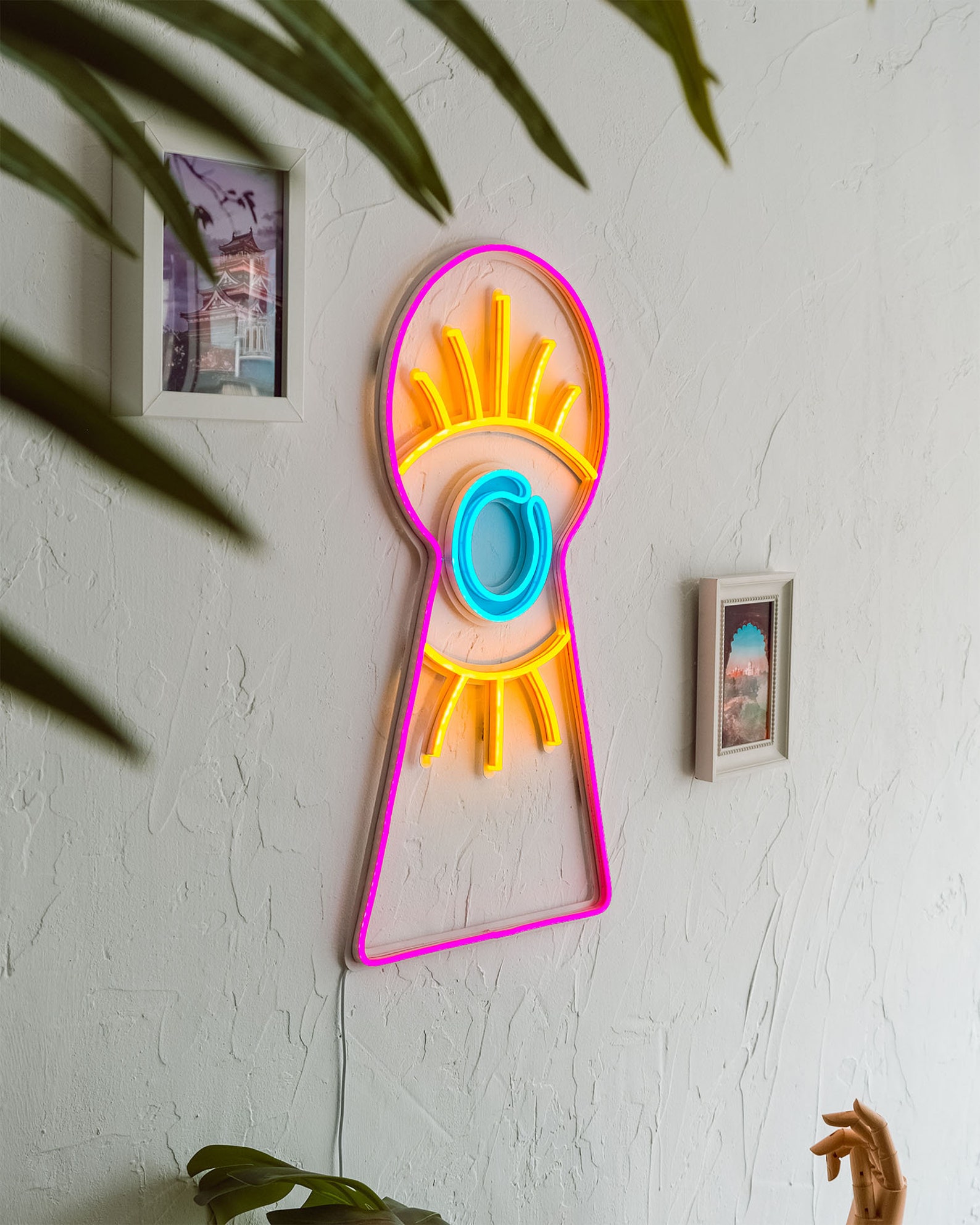 Vision Neon Wall Art Led Neon Sign Neon Wall Decor Neon - Etsy