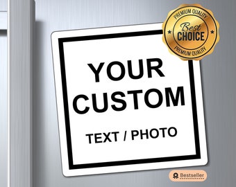 Personalized Magnet, Custom Magnet, Fridge Magnet, Refrigerator Magnet ...
